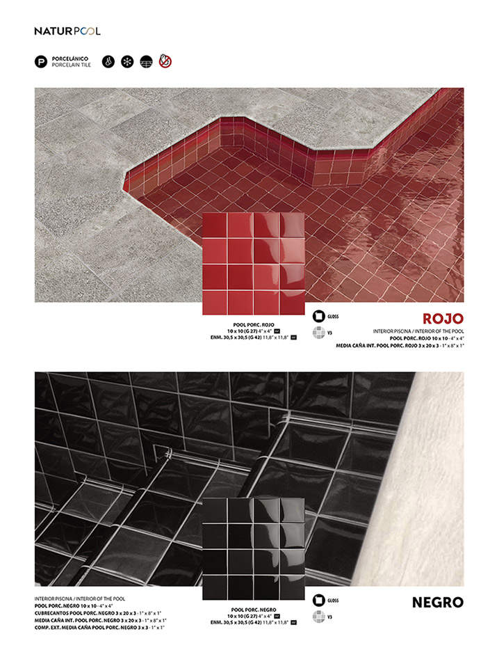 Pool solutions | Natucer Cerámica Natural