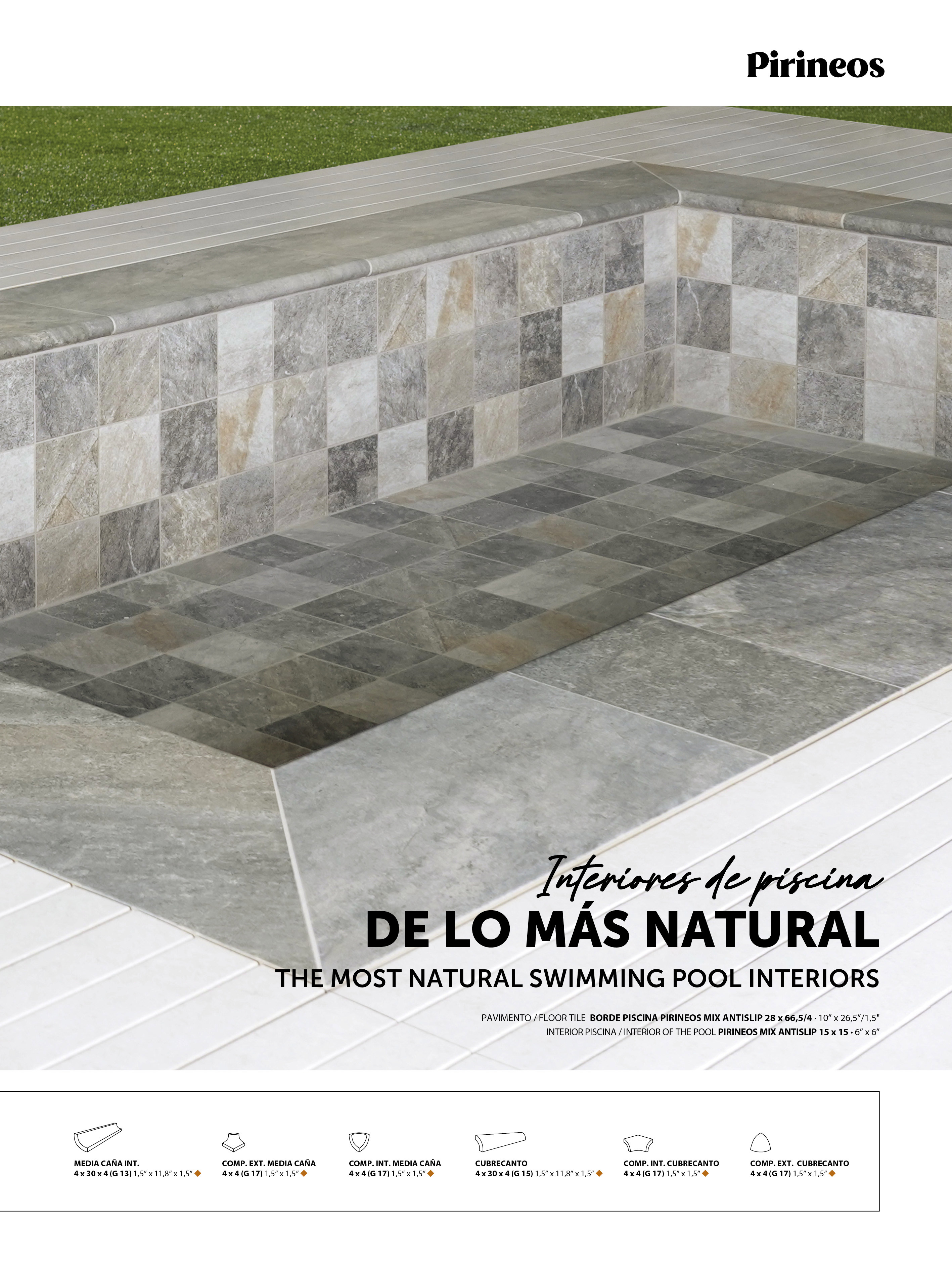 Pool solutions | Natucer Cerámica Natural